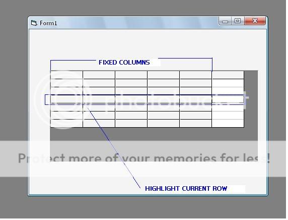 MsFlexGrid Row color-VBForums